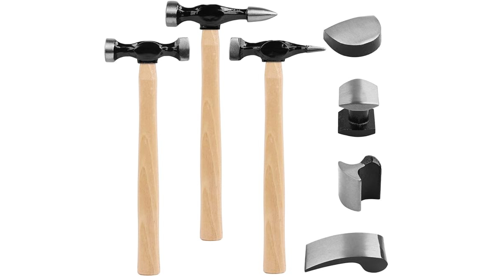 YS 7 Piece Auto Body Repair Kit with Carbon Steel Hammer Head | Harvey ...
