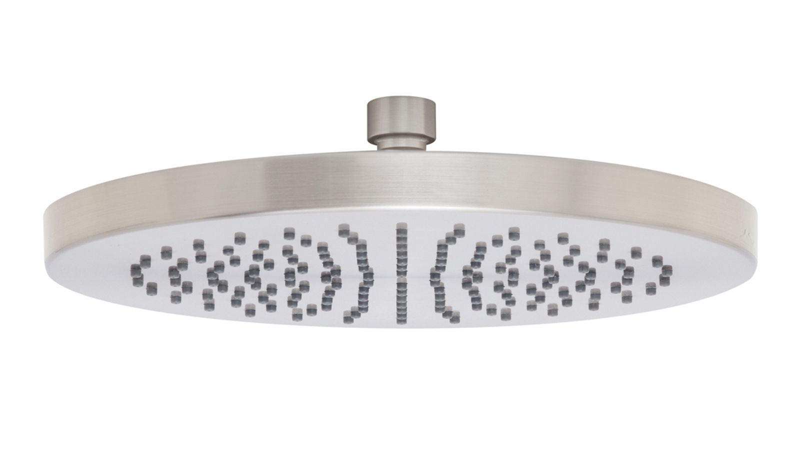 Phoenix Vivid 230mm Round Shower Rose - Brushed Nickel | Harvey Norman