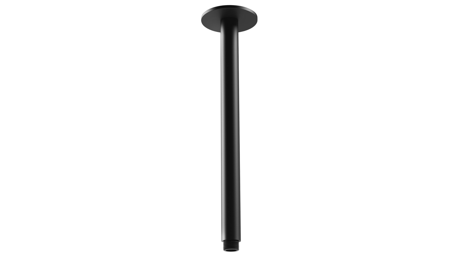 Phoenix Vivid 300mm Ceiling Arm Only - Matte Black | Harvey Norman