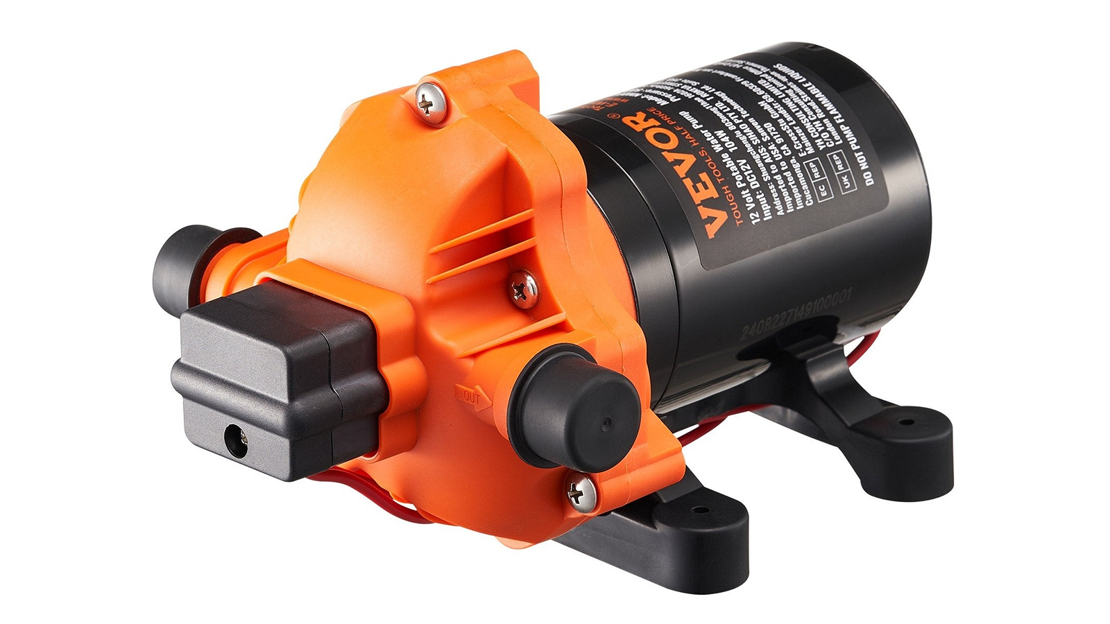 YS 3.5GPM Diaphragm Pump 3-Chamber Water Pump | Harvey Norman