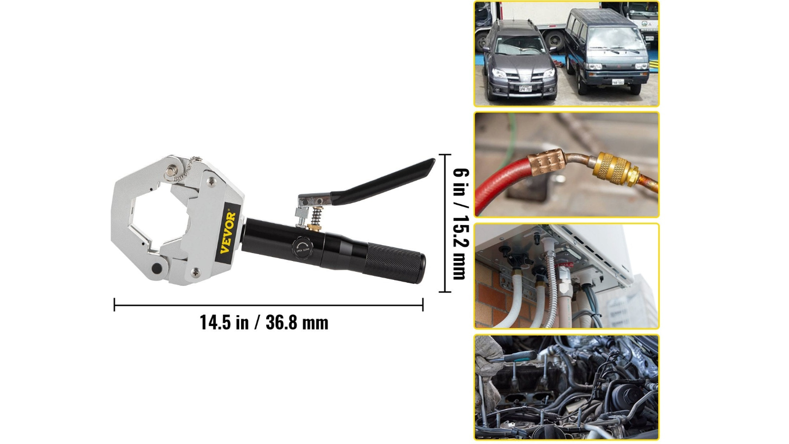 YS Hydra-Krimp 71500 Hydraulic Hose Crimper | Harvey Norman