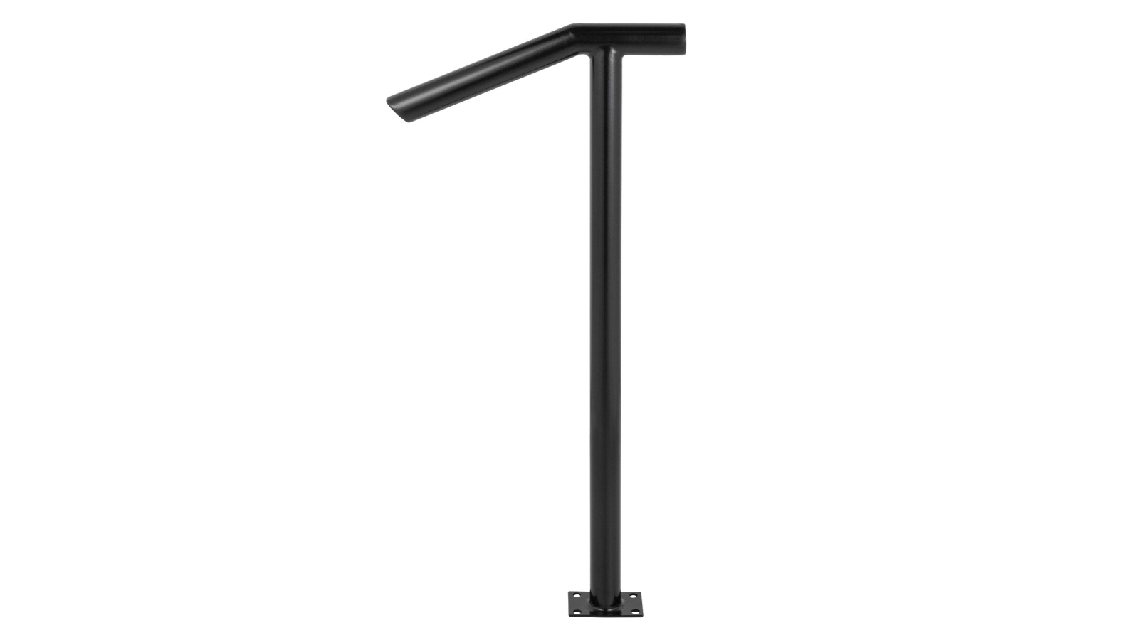 YS 1-2 Black Steel Single Post Railing | Harvey Norman
