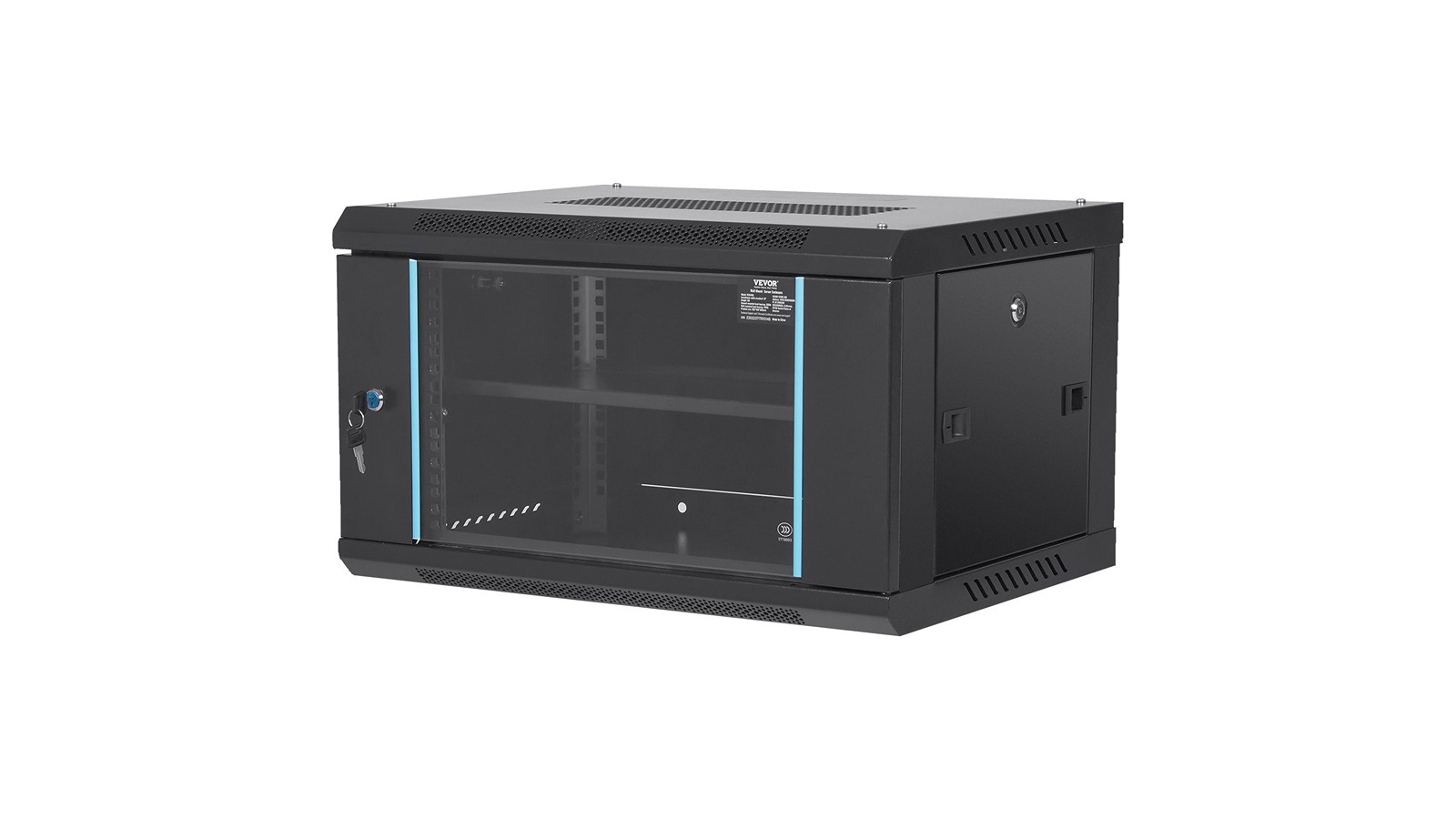 YS 15.5inch Deep 6U Wall Mount Network Server Cabinet | Harvey Norman