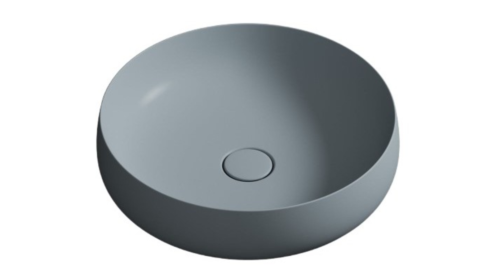 Parisi Seed 450 Round Bench Basin - Matte Tempesta | Harvey Norman