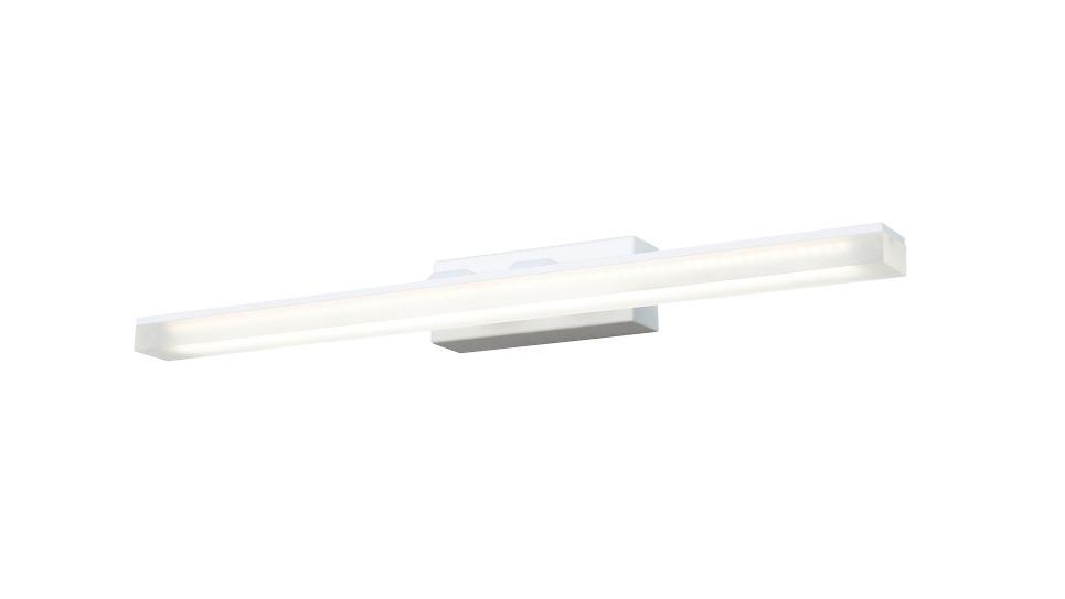 Vanitas White Frosted Diffuser Vanity Picture Dimmable Tri-CCT LED Wall ...