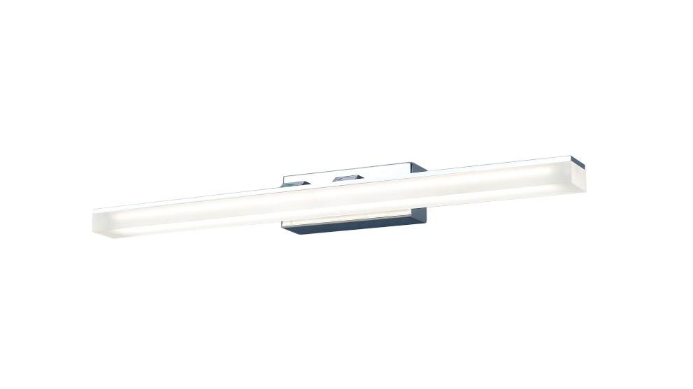Vanitas White Frosted Diffuser Vanity Picture Dimmable Tri-CCT LED Wall ...