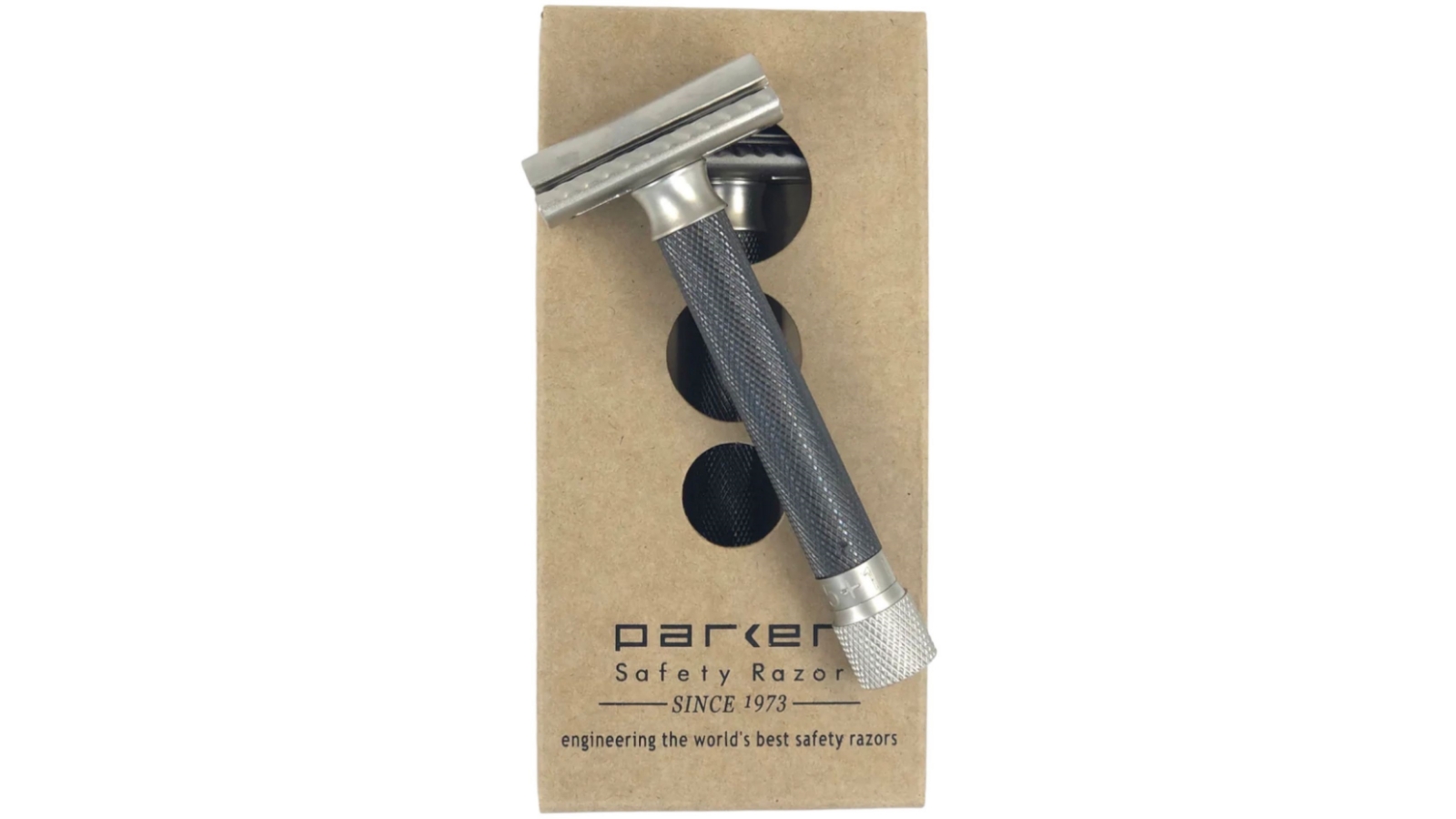 Parker Variant Adjustable Safety Razor - Graphite | Harvey Norman