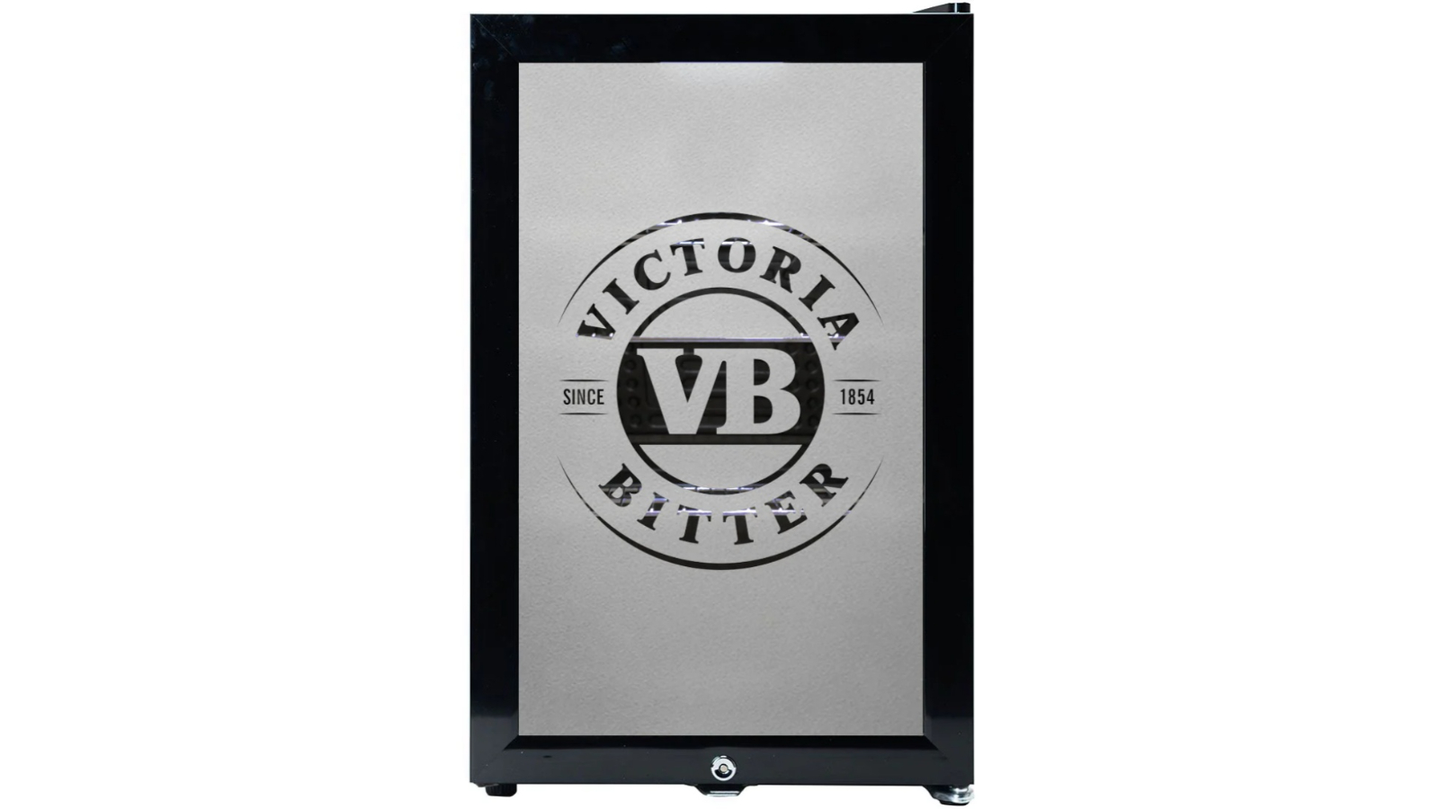 VB Glass Door Bar Fridge with Cool Frosted Logo 70 Litre | Harvey Norman