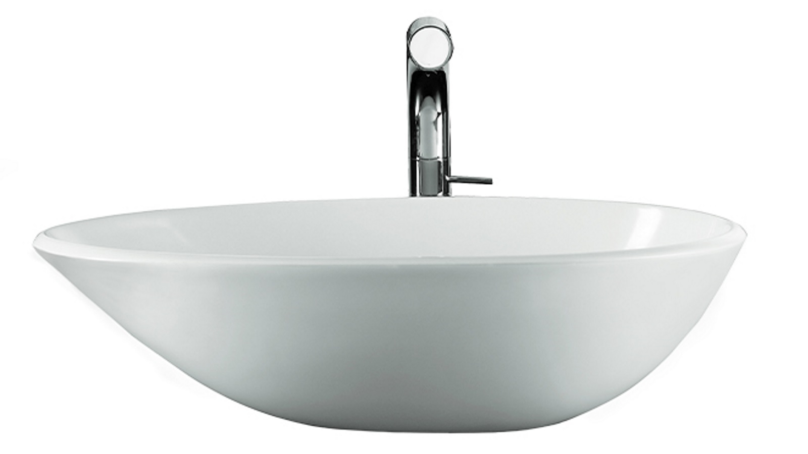 Victoria & Albert Napoli 57 Above Counter Basin - Matte White | Harvey ...