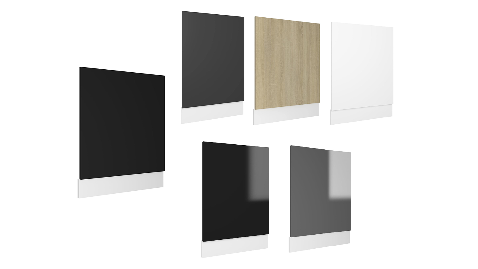 vidaXL White Engineered Wood Lyon Dishwasher Panel | Harvey Norman
