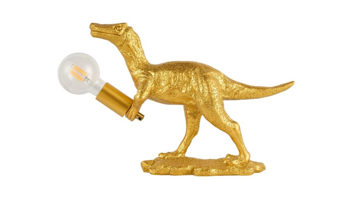 Luminea Velociraptor Grip Shape Table Lamp - Gold | Harvey Norman