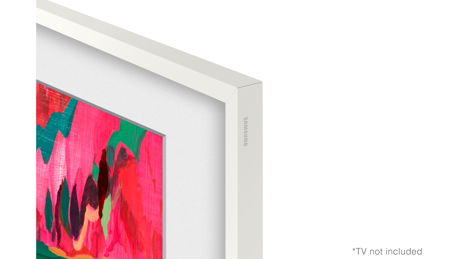 Samsung 65-inch Frame Pro Bezel - White | Harvey Norman