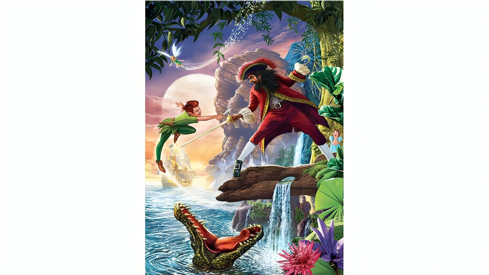 Masterpieces 1000 Piece Fairy Tale Puzzle - Peter Pan | Harvey Norman
