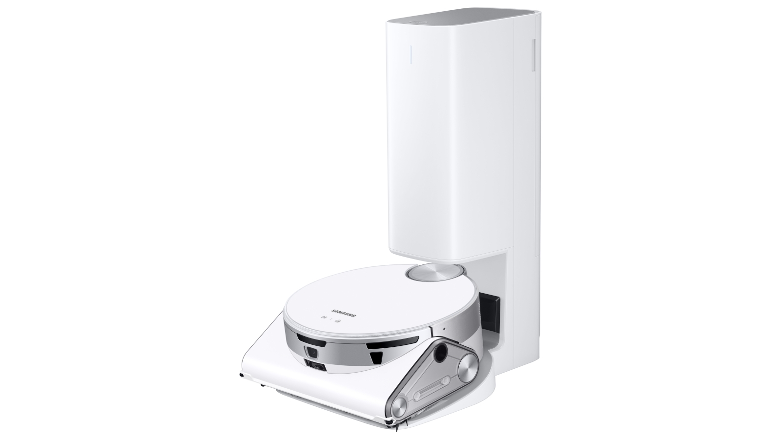 Samsung BESPOKE Jet Bot AI+ Robot Vacuum - White | Harvey Norman