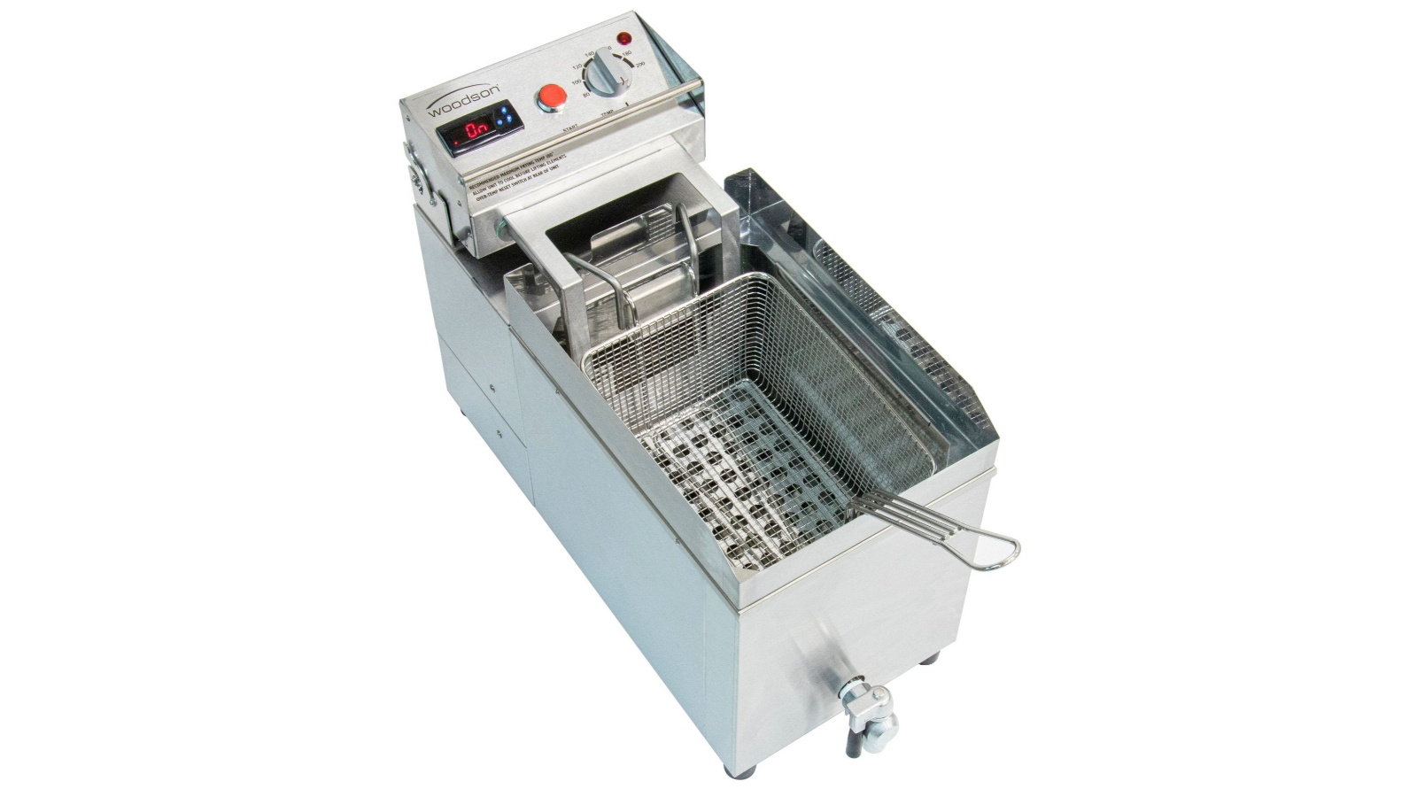 Woodson 11 Litre Autolift Fryer with Pan | Harvey Norman