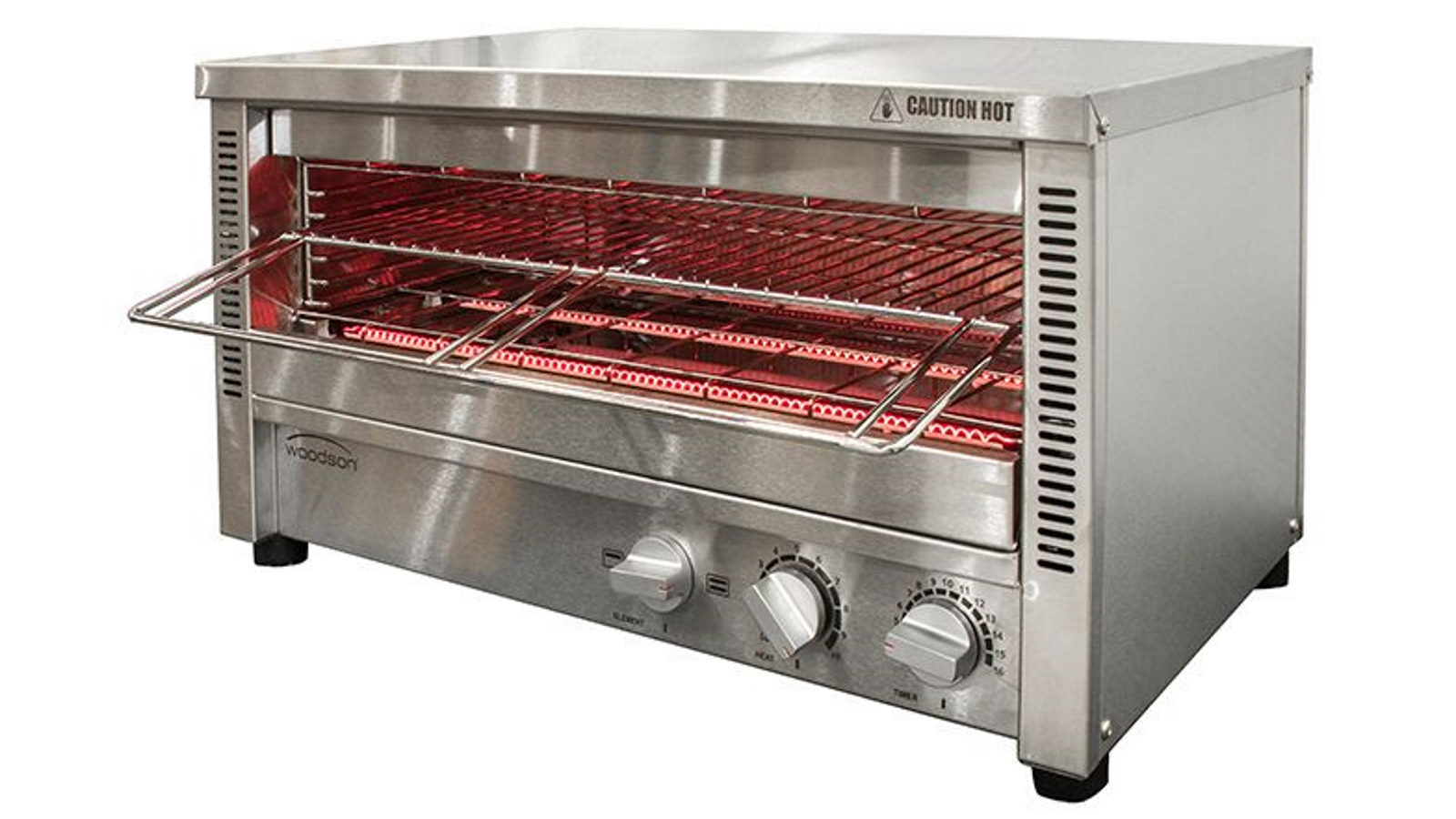 Woodson Multi-Function 15 Slice Glass Element Toaster Griller | Harvey ...