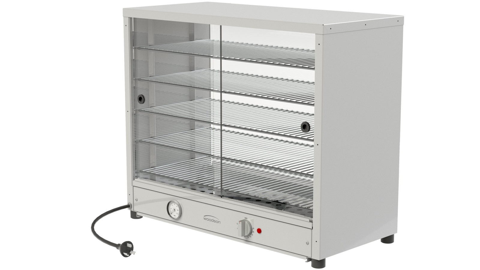 Woodson 100 Capacity Pie Display and Food Display | Harvey Norman