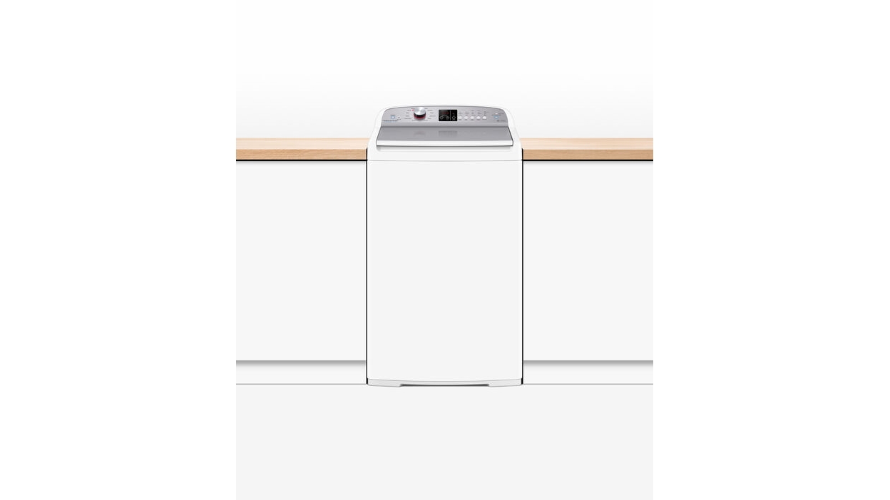 Fisher & Paykel 8.5kg Top Load Washing Machine - White | Harvey Norman