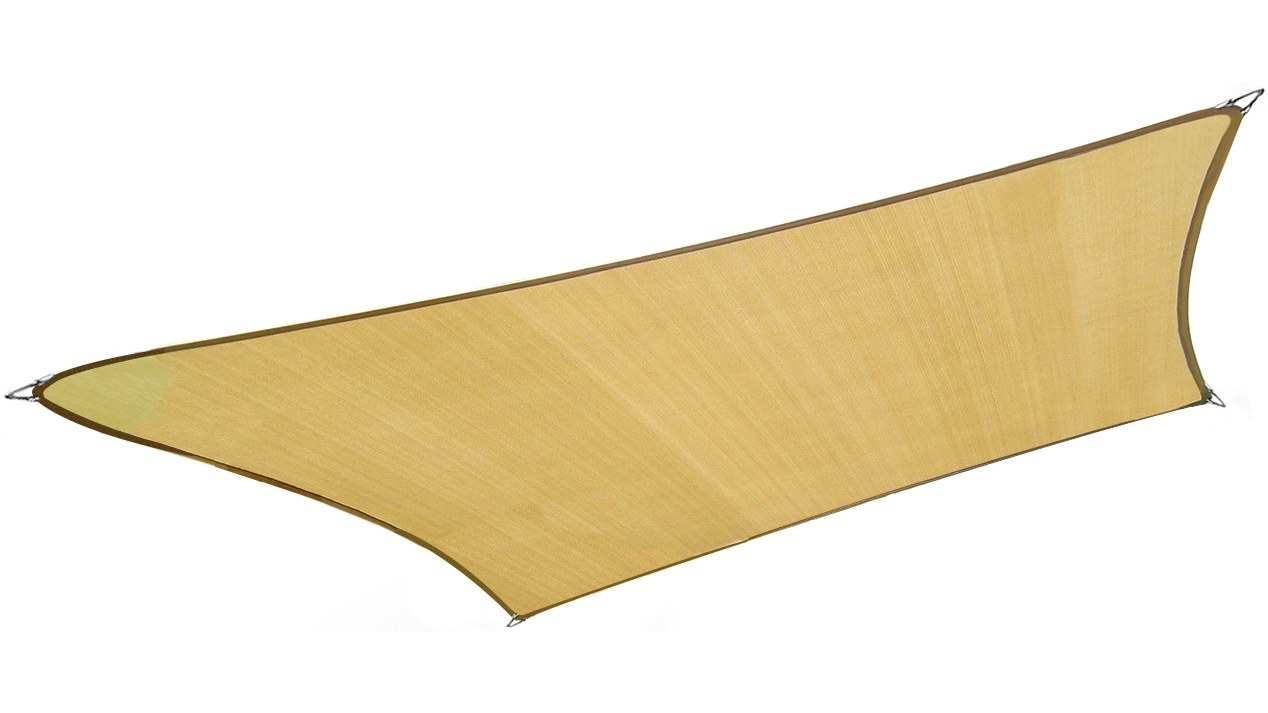 Wallaroo Sand Outdoor Shade Sail Square Canopy - 7 x 7metre | Harvey Norman