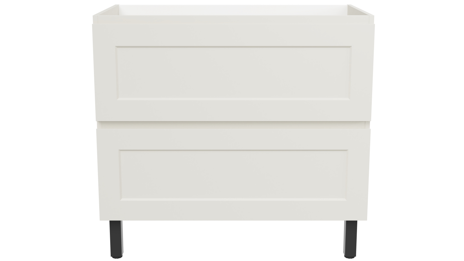 Timberline Washington 900mm Centre Bowl On Legs Vanity Cabinet Only ...