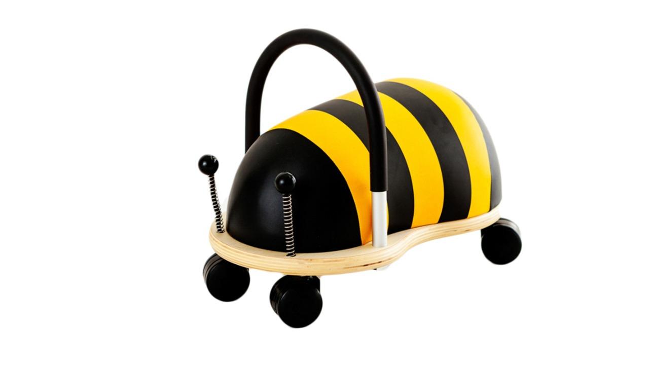 Wheely Bug 12month+ Small Bee Wooden Kids Ride-On Play Toy - Yellow ...