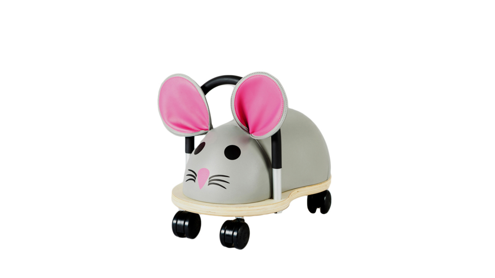 Wheely Bug 3year+ Large Mouse Wooden Kids Ride-On Indoor Toy - Grey ...