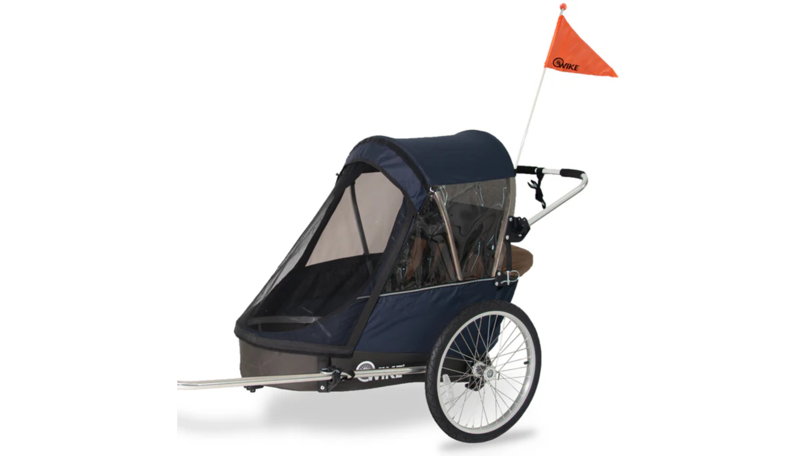 Double bike trailer store