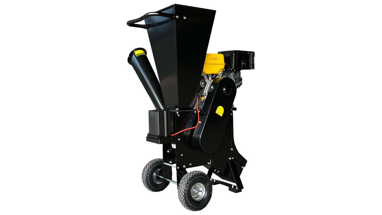 Ducar 601C 15HP Key Start Wood Chipper Mulcher Grinder - Yellow Black ...