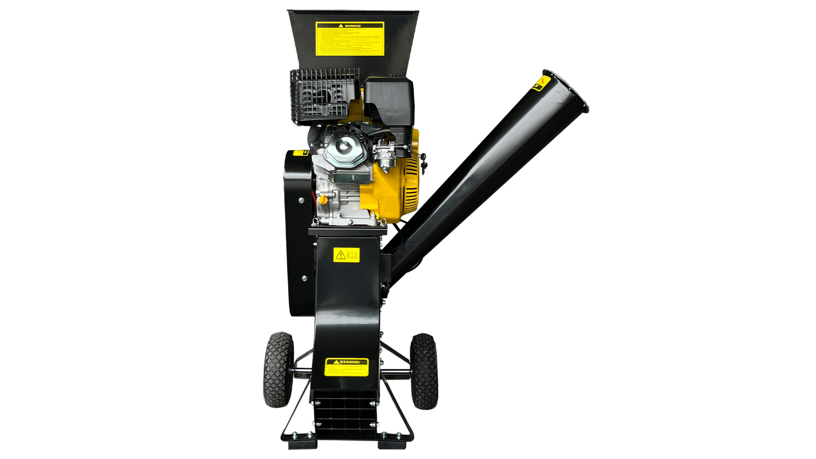 Ducar 601C 15HP Key Start Wood Chipper Mulcher Grinder - Yellow Black ...