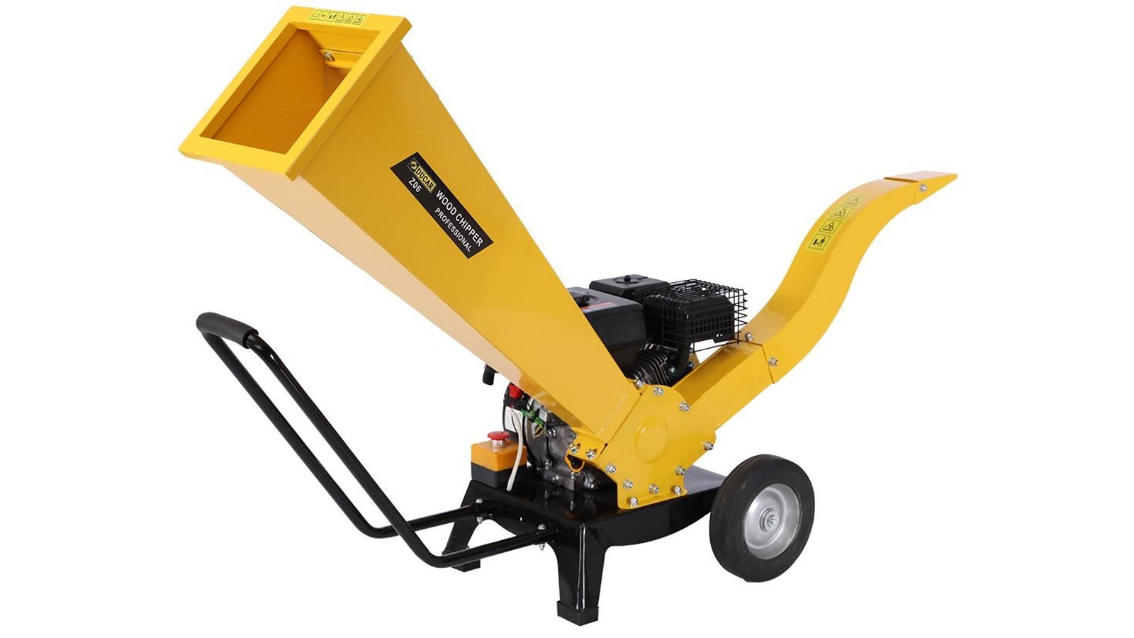 Ducar 7HP Wood Chipper Mulcher - Yellow | Harvey Norman
