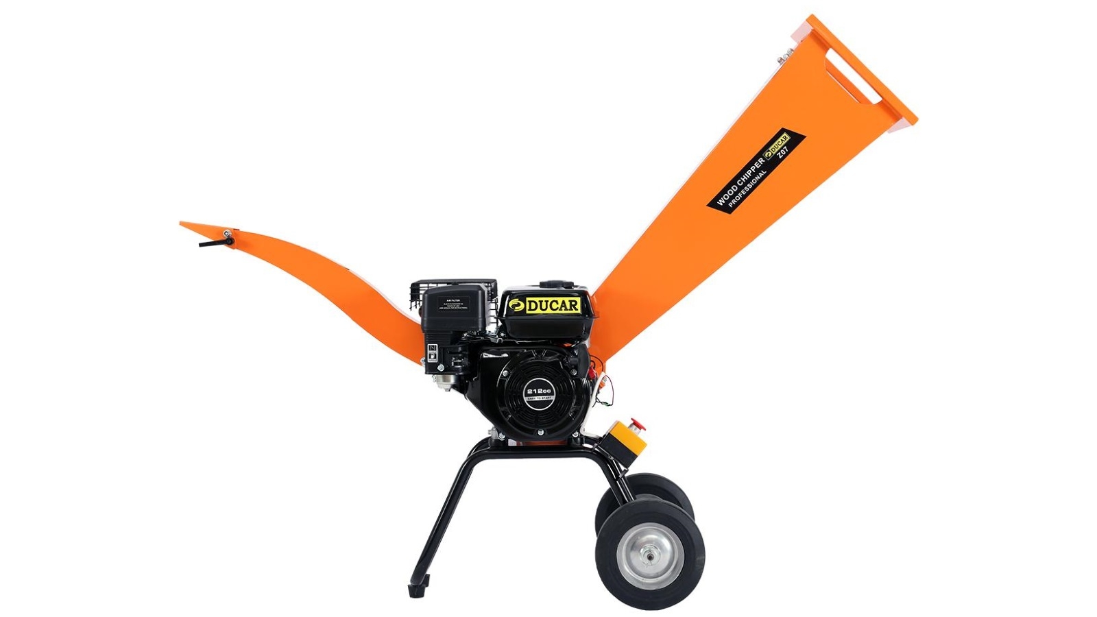 Ducar 7HP Wood Chipper Mulcher - Orange | Harvey Norman