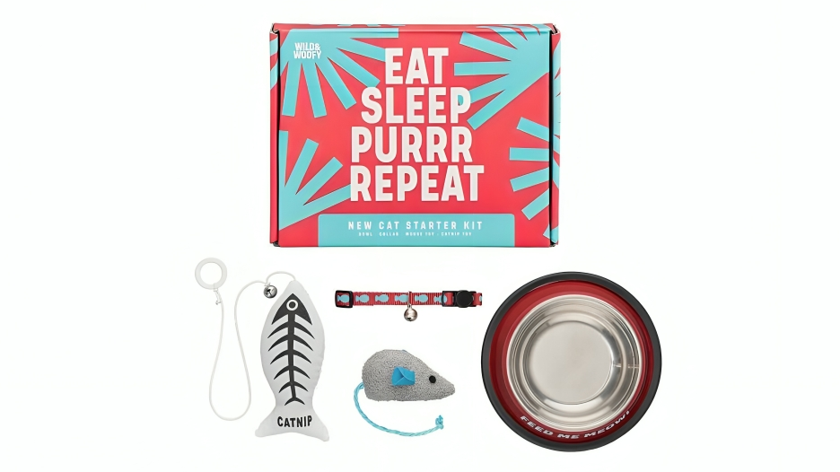 Wild and Woofy Cat Gift Set | Harvey Norman