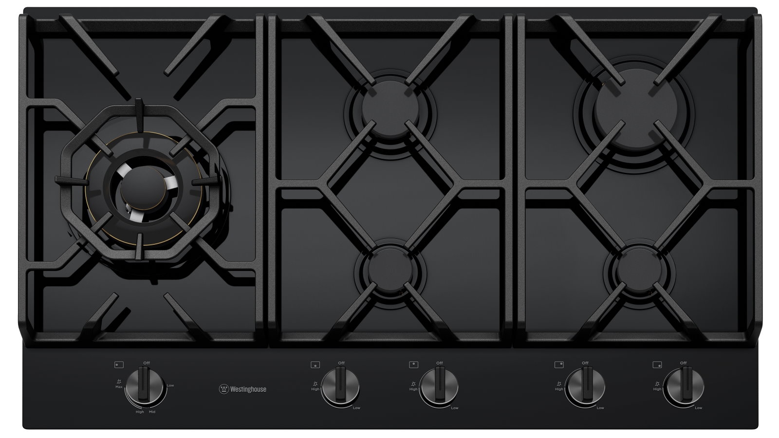 Westinghouse 900mm Multi-Function 17 Pyrolytic Oven with Air Fry with 5 ...