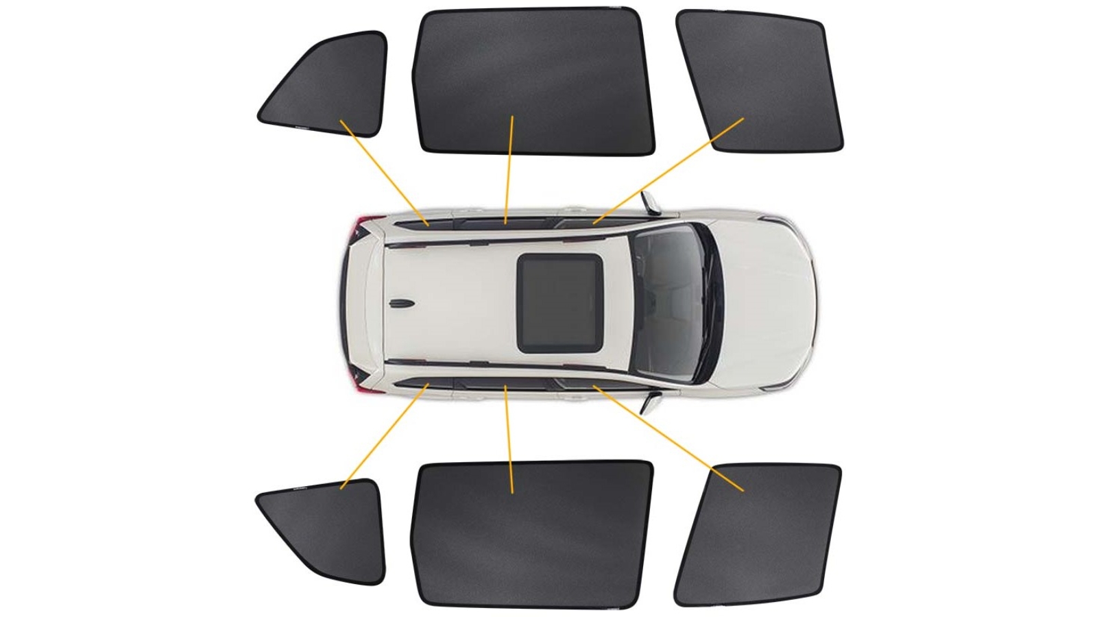 X-CAR Subaru Forester 2018-2023 Magnetic Car Window Sun Shade Mesh ...