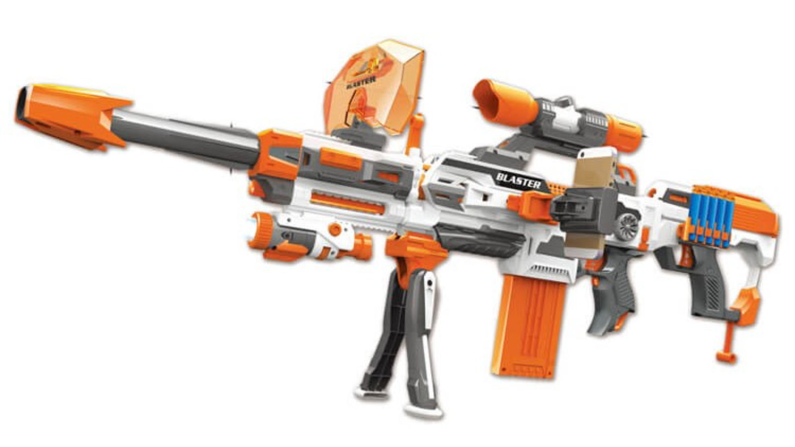 Megajoy DIY Combination Electric Motorised Blaster Soft Bullet | Harvey ...