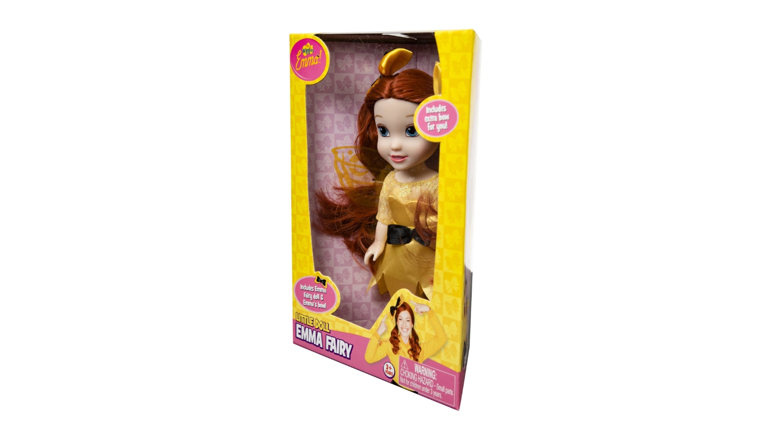 The Wiggles 15cm Emma Doll With Bow For You Assorted 78662 | Harvey Norman