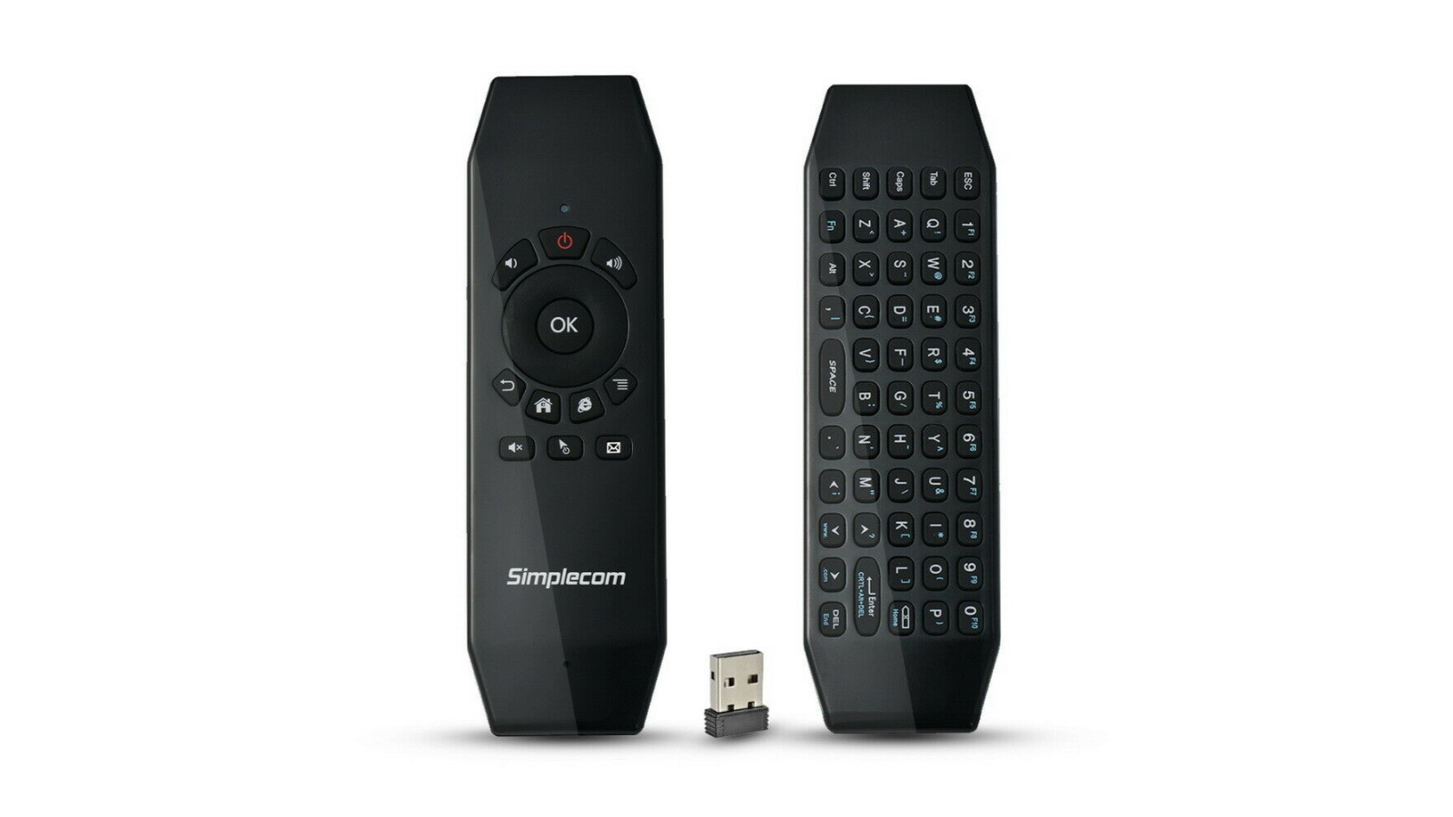 BatteryMate Wireless Remote Control Keyboard Air Mouse 2.4G for XBMC ...