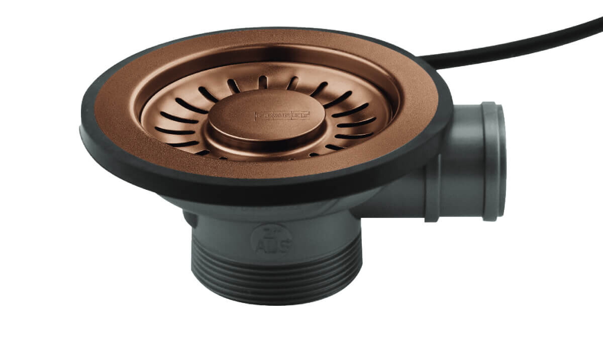 Franke Remote Waste Kit - Copper | Harvey Norman