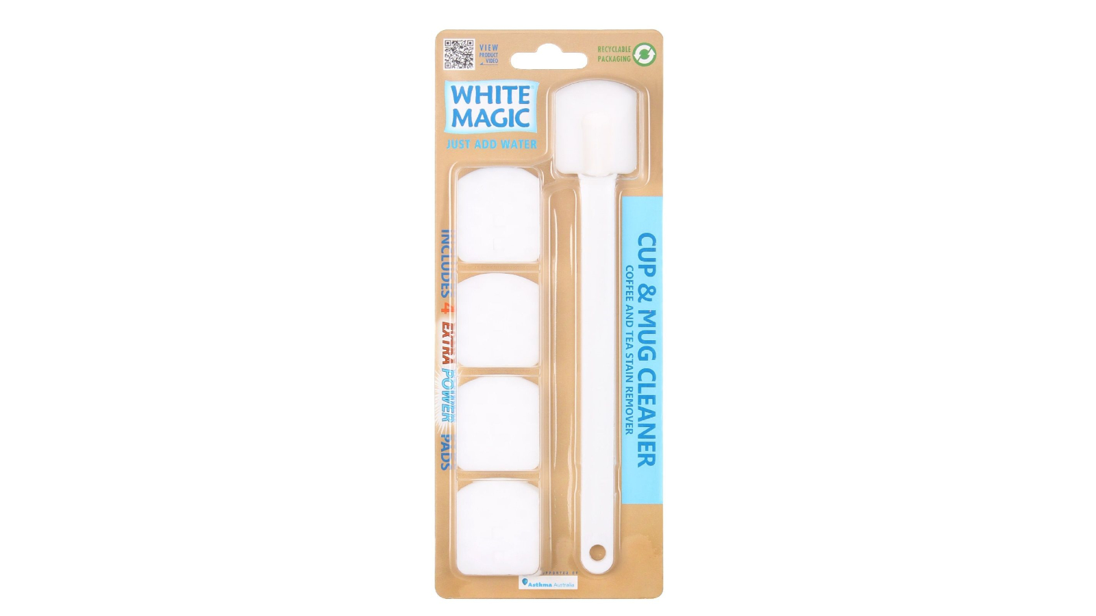 White Magic 5 Pad Cup and Mug Cleaner | Harvey Norman