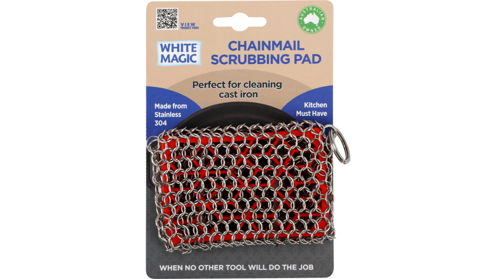 White Magic Chainmail Scrubbing Pad | Harvey Norman