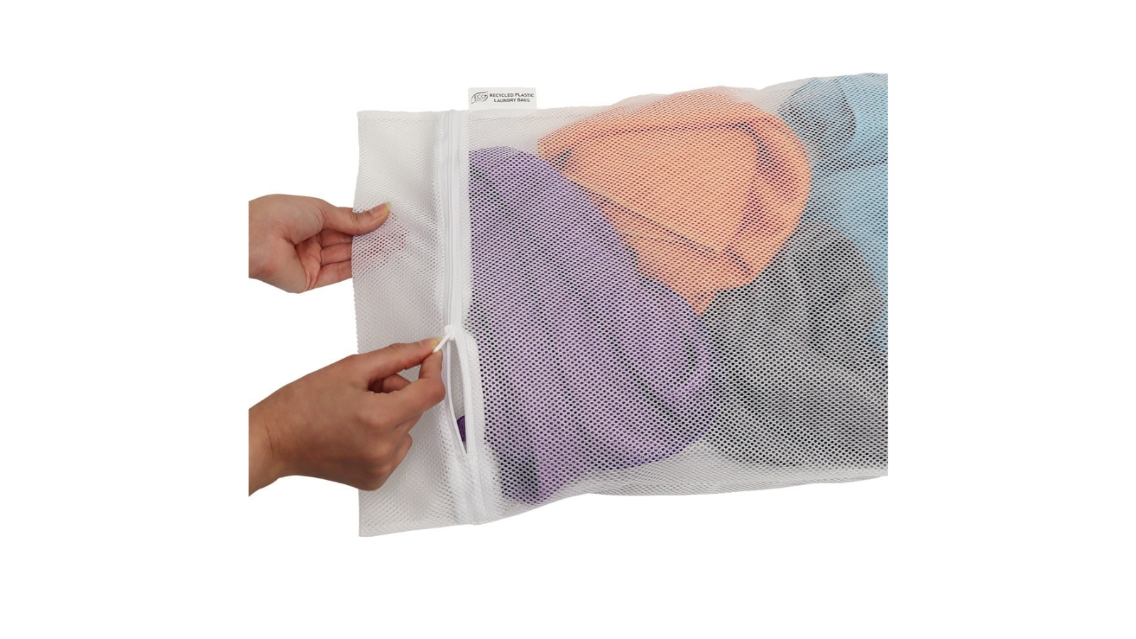 White Magic Eco Basis Recycled Plastic Laundry Bag Set of 3 | Harvey Norman