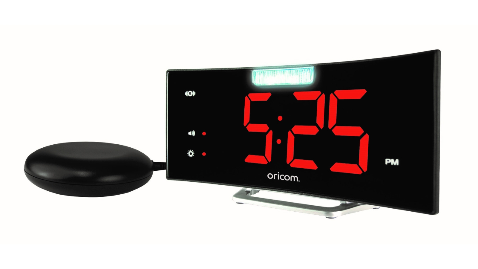 Oricom WNS100 Wake and Shake Loud Alarm with Jumbo Display | Harvey Norman