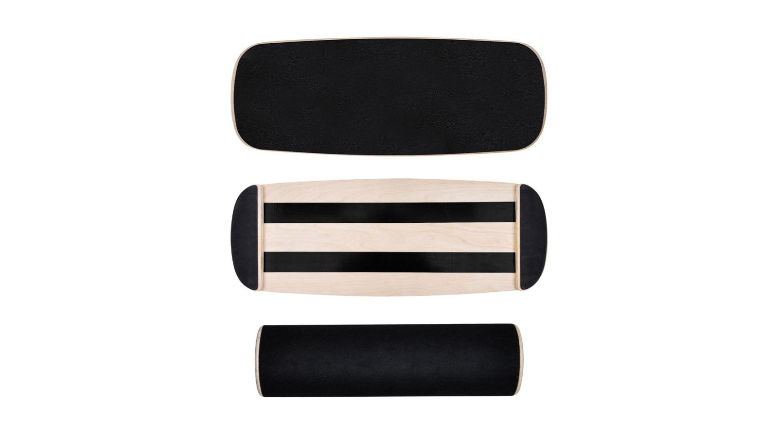 YS Wooden Balance Board Non-Slip Roller Board | Harvey Norman