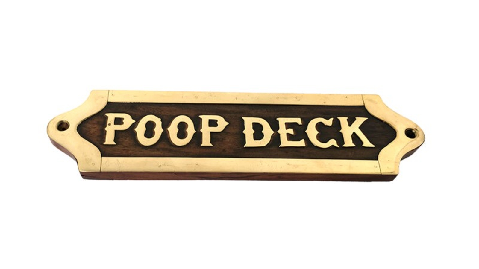 Vintage World Australia Poop Deck Wall Plaque - 200mm | Harvey Norman
