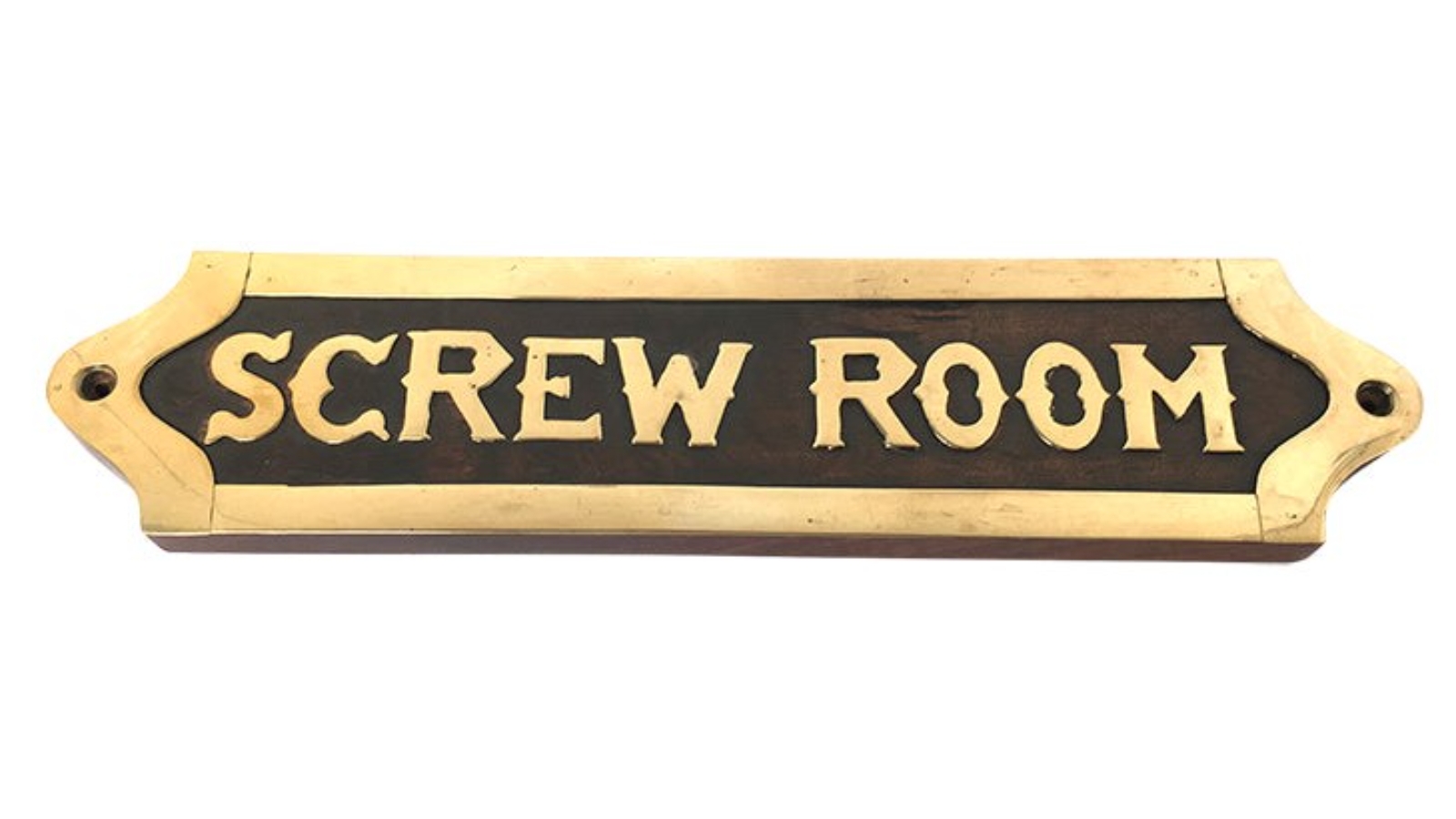 Vintage World Australia Screw Room Wall Plaque - 200mm | Harvey Norman