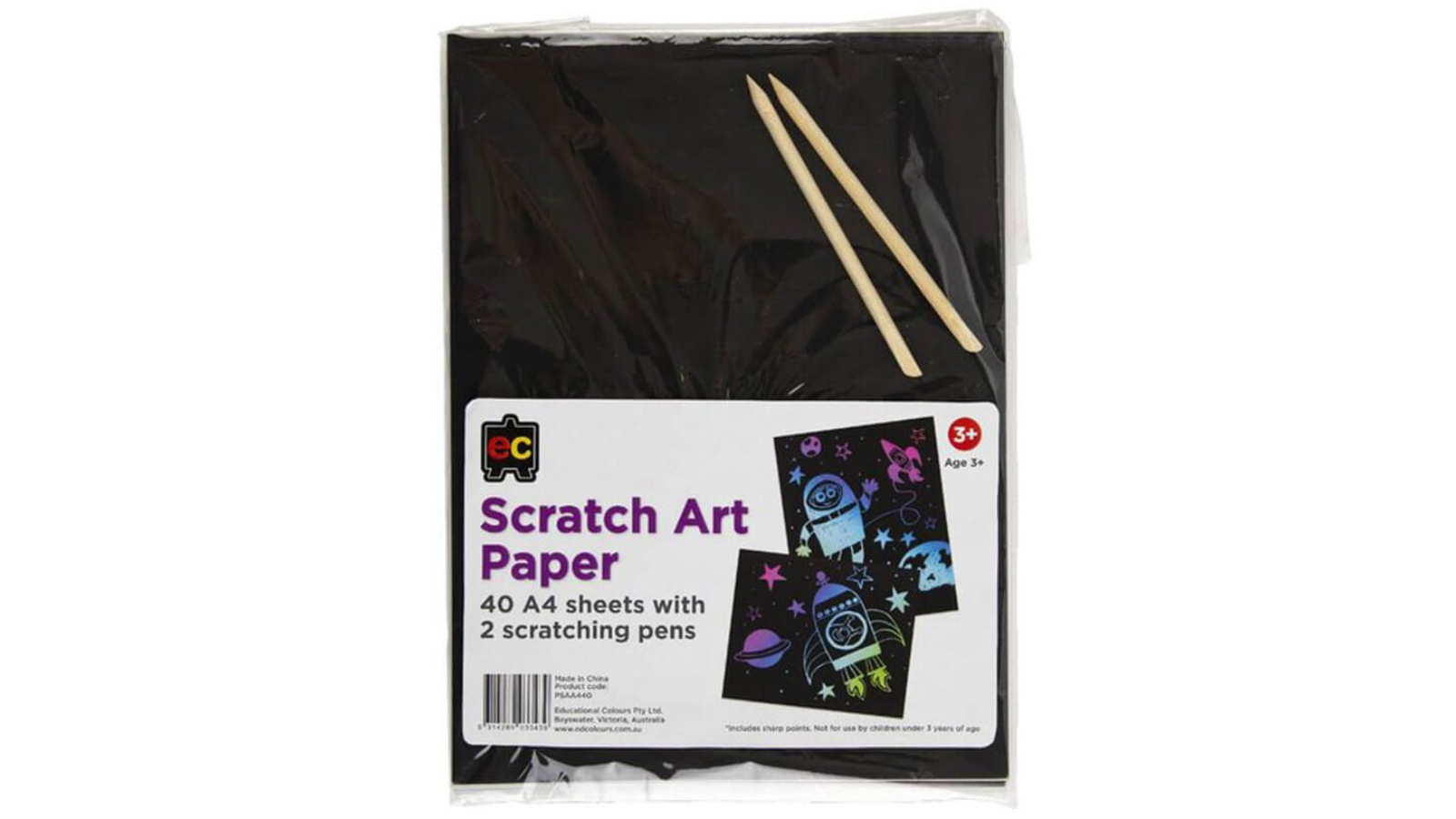 EC A4 Scratch Art Paper | Harvey Norman