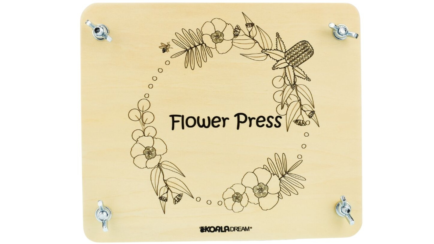 Kaper Kidz Australian Flora Flower Press Craft Kit | Harvey Norman