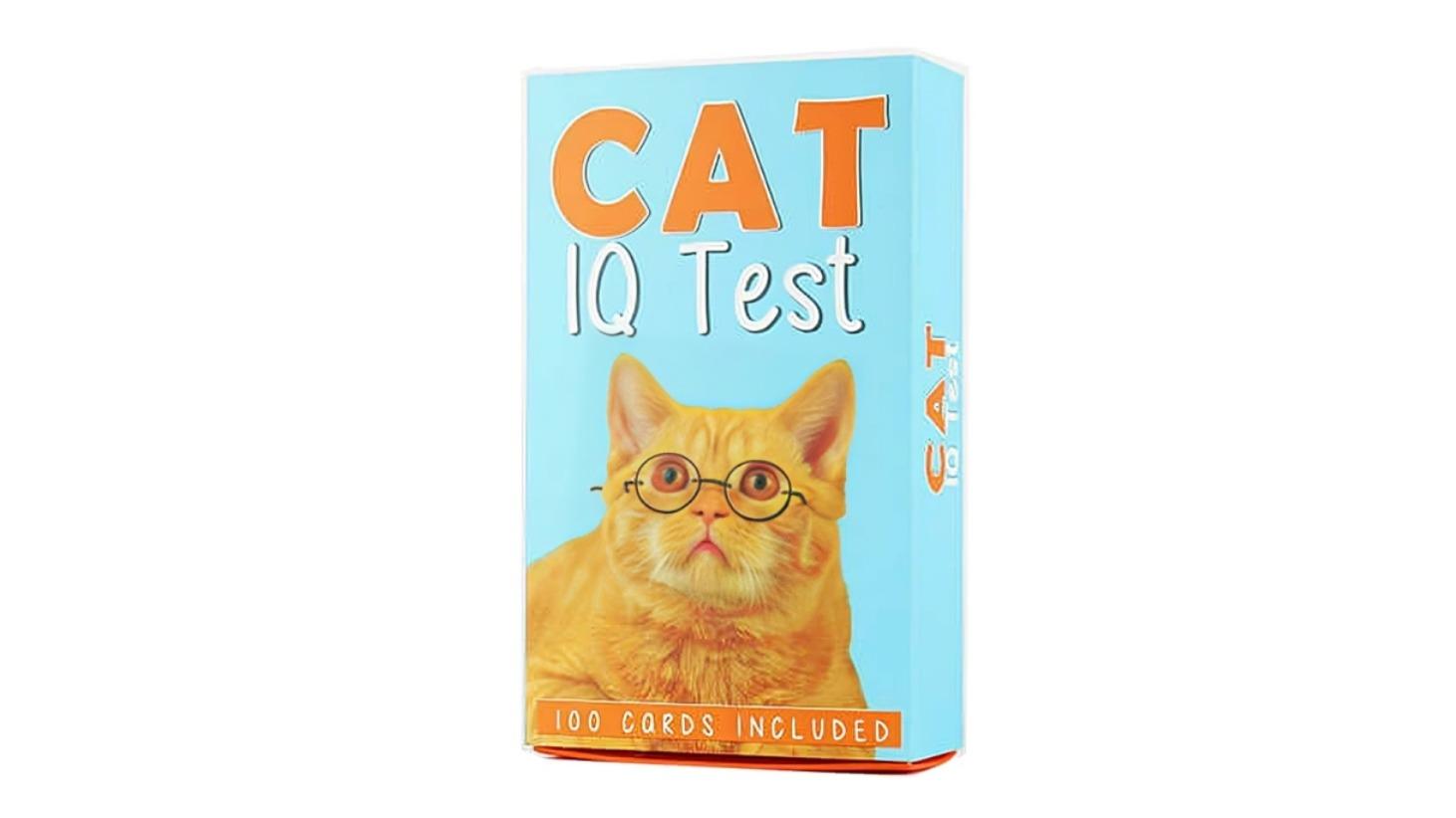 Gift Republic IQ Test Card Game - Cat | Harvey Norman