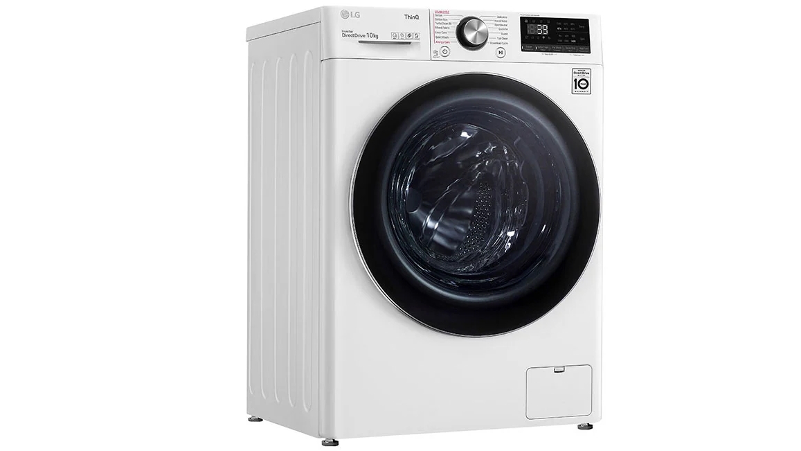 LG 10kg Series 9 Front Load Washing Machine with Steam+ - White ...