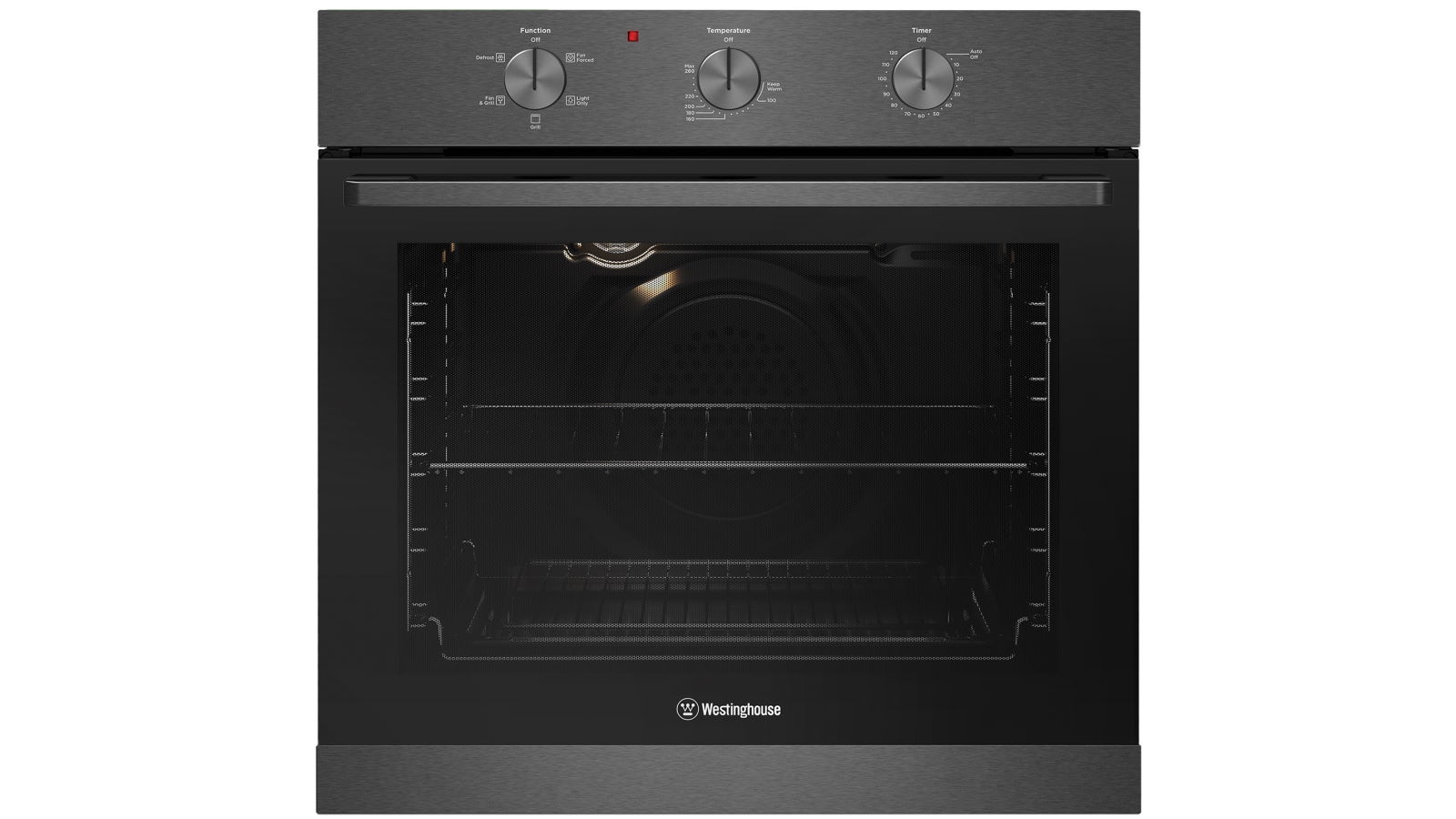 Westinghouse 600mm Multi-Function 5 Oven 4 Burner Gas Cooktop Slimline ...